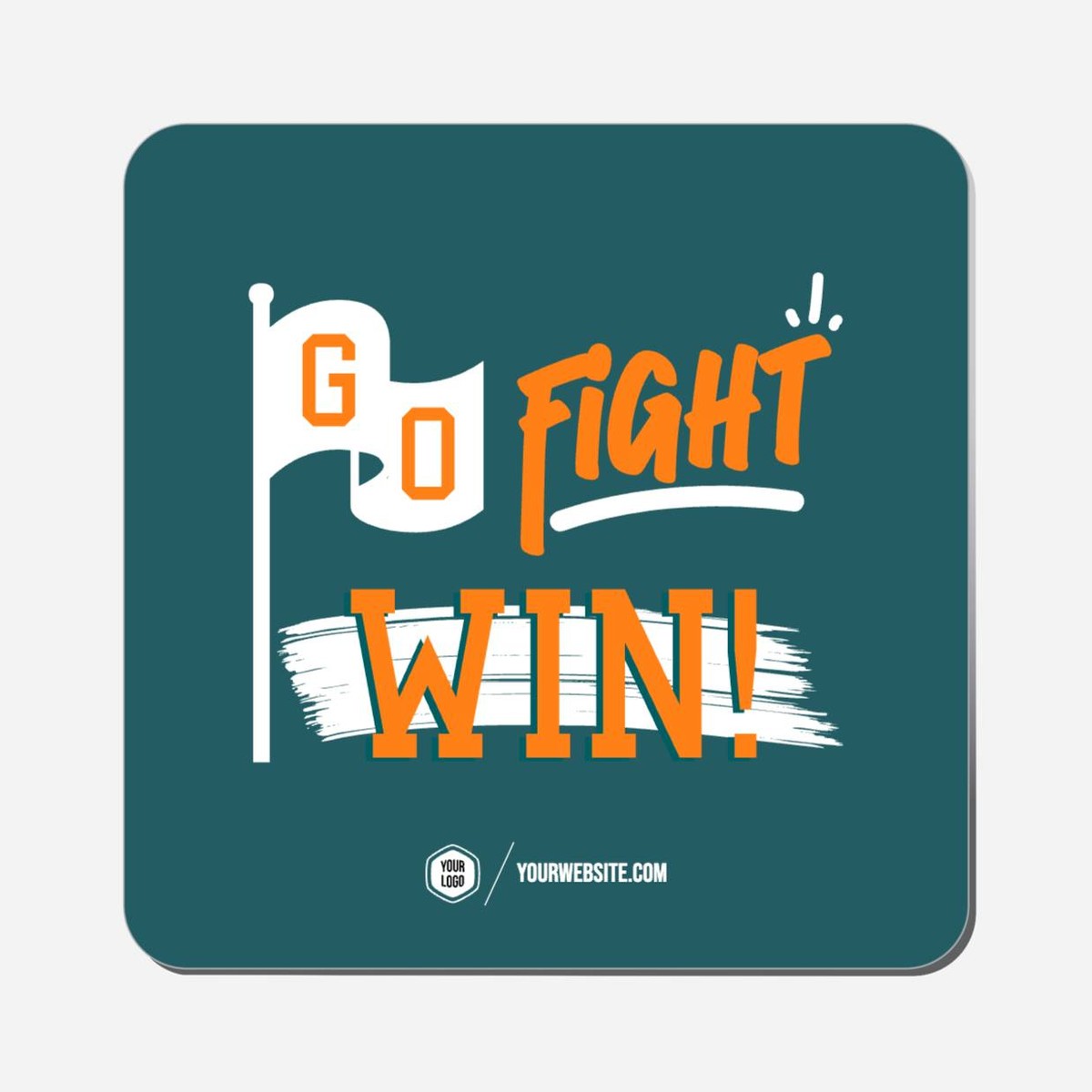 Go Fight Win! | Handheld Signs | Popsigns – Popsigns Studio